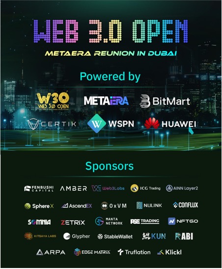 Meta Era 成功筹办 Web 3.0 Open - Meta Era Reunion in Dubai 峰会，畅想迪拜数字经济新可能 ...